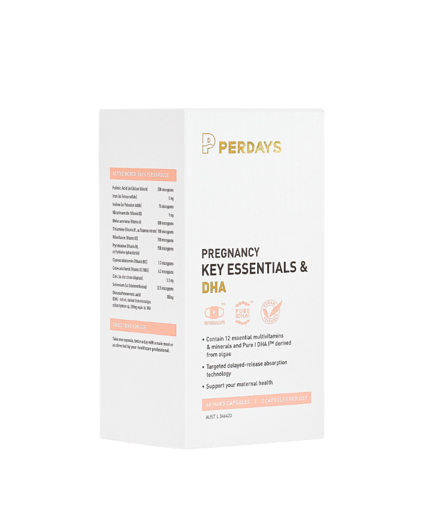 Pregnancy Key Essentials & DHA – Perdays Australia