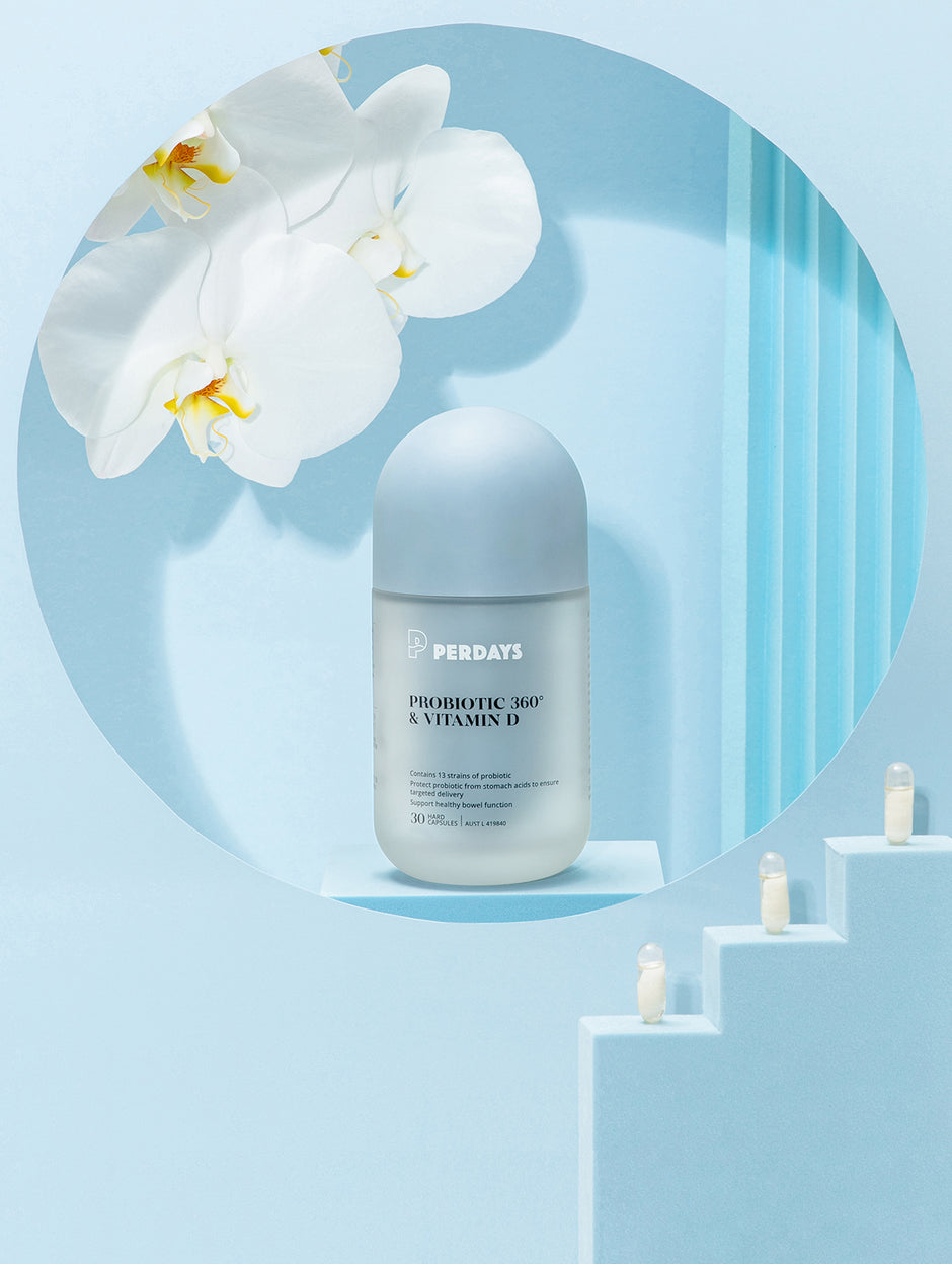 Probiotic 360° & Vitamin D – Perdays Australia