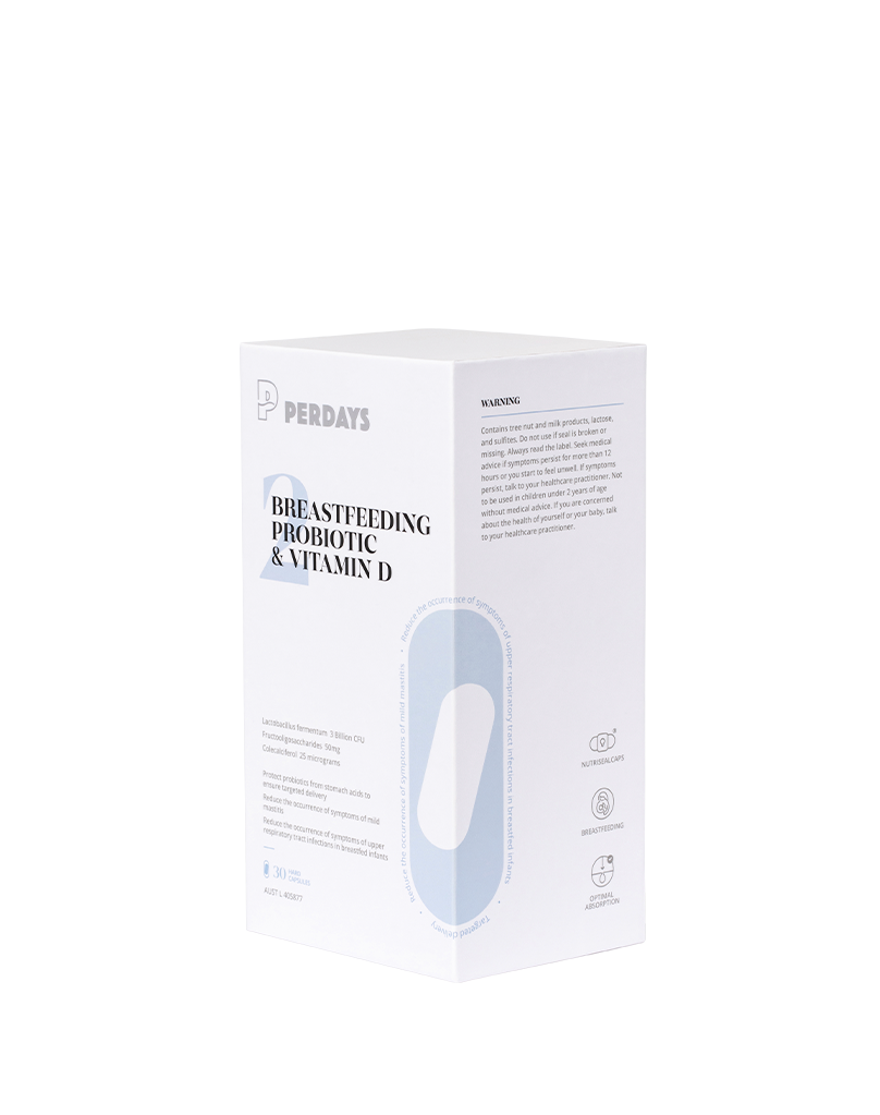 Breastfeeding Probiotic & Vitamin D – Perdays Australia