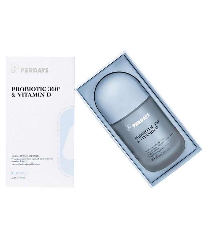 Probiotic 360° & Vitamin D – Perdays Australia